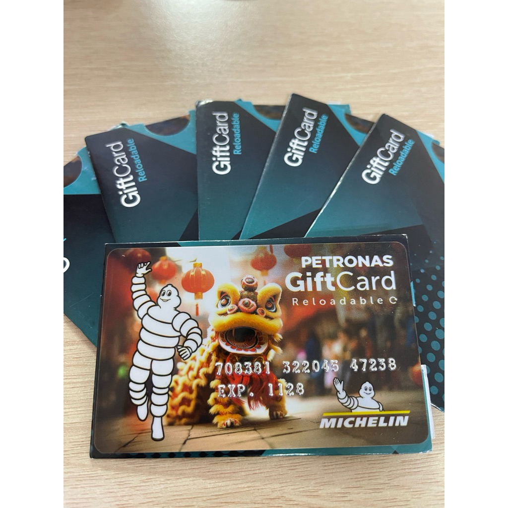 RM30 PETRONAS GIFT CARD Michelin CNY Edition (Reloadable) | Shopee Malaysia