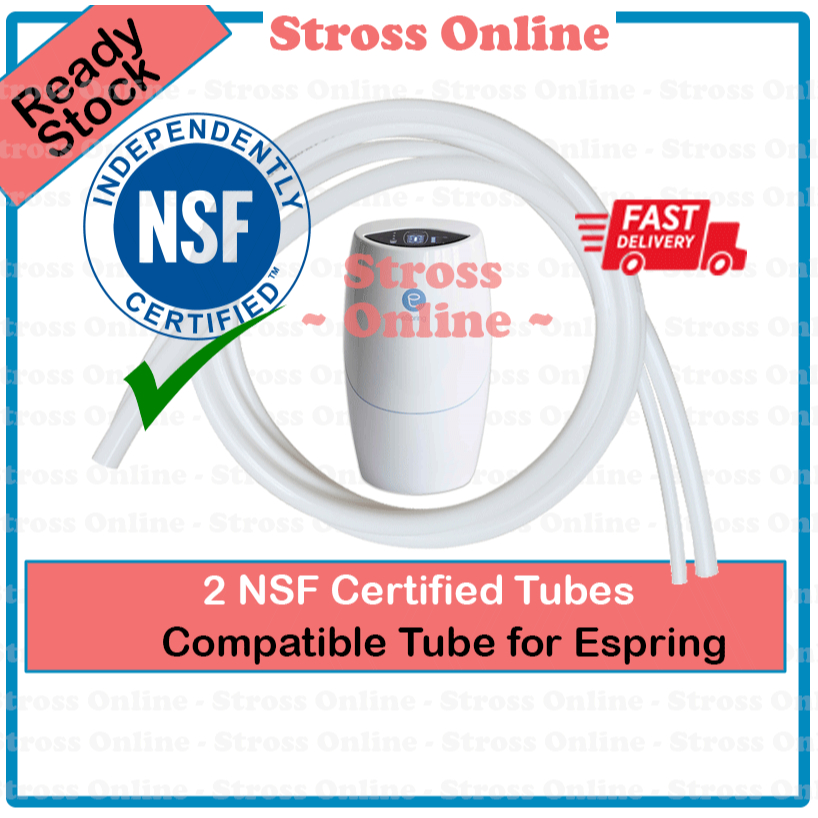 [NSF FOOD GRADE] - eSpring Tube Soft/Hard Compatible Amway Espring Water Filter Tube Pipe e ...
