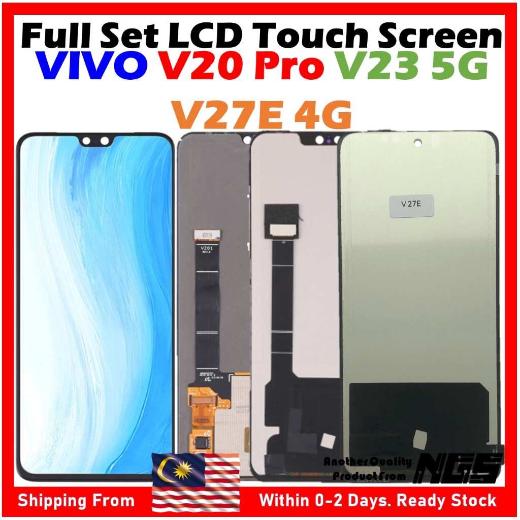 ORl NGS Brand Full Set LCD Touch Screen Compatible For VIVO V20 Pro / VIVO V23 5G / V27E 4G with ...