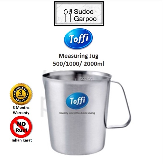 Toffi SUS304 Jag Sukatan Besi Keluli Tahan Karat Stainless Steel ...