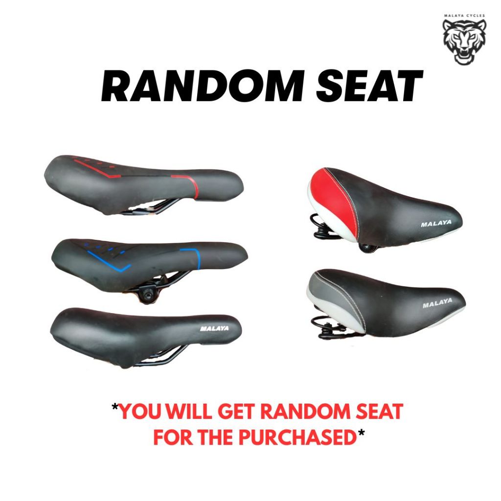 Random Bicycle Seat/Random Tempat Duduk Basikal tak boleh pilih ...