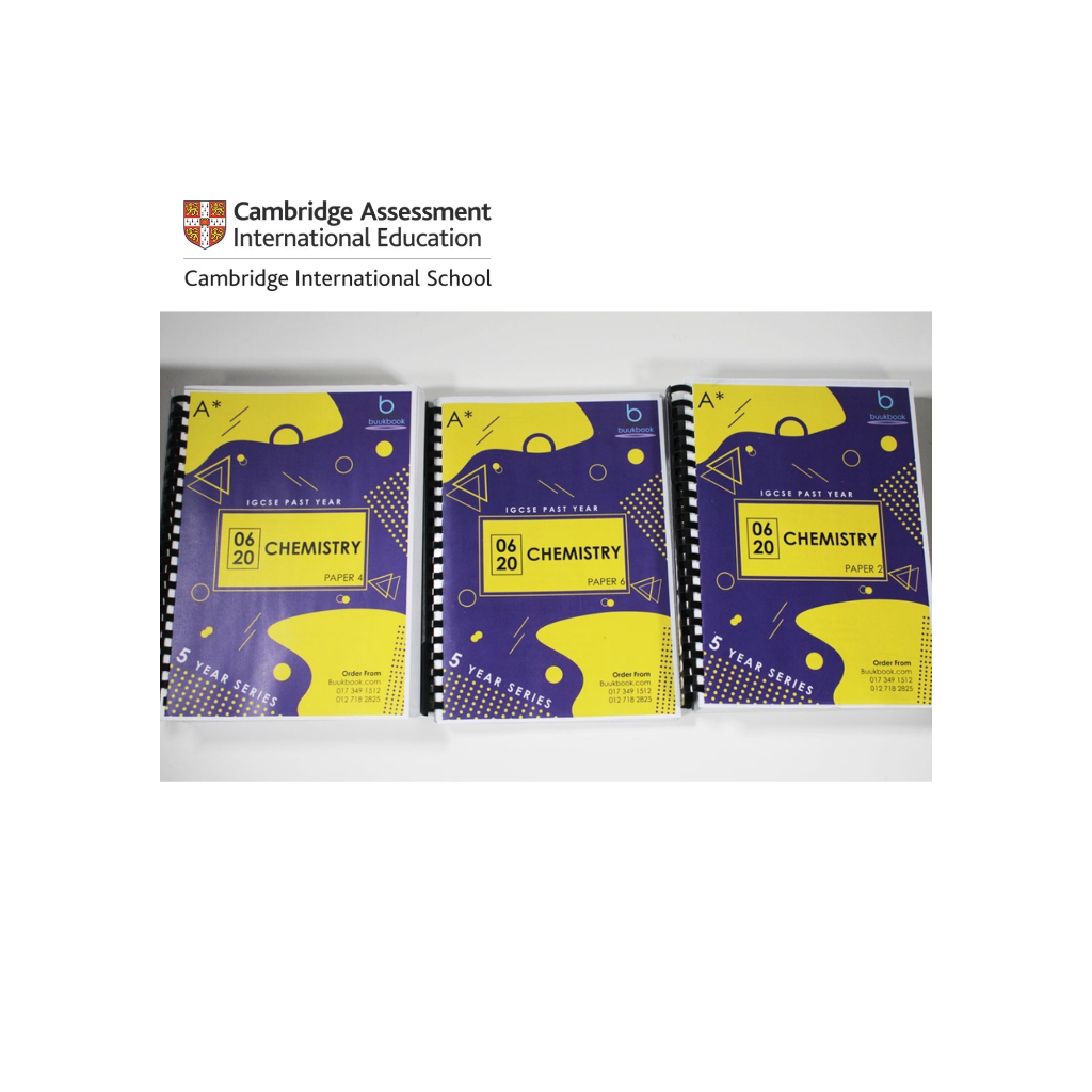 Past Year Papers Chemistry Extended 0620 5yr1v | Shopee Malaysia