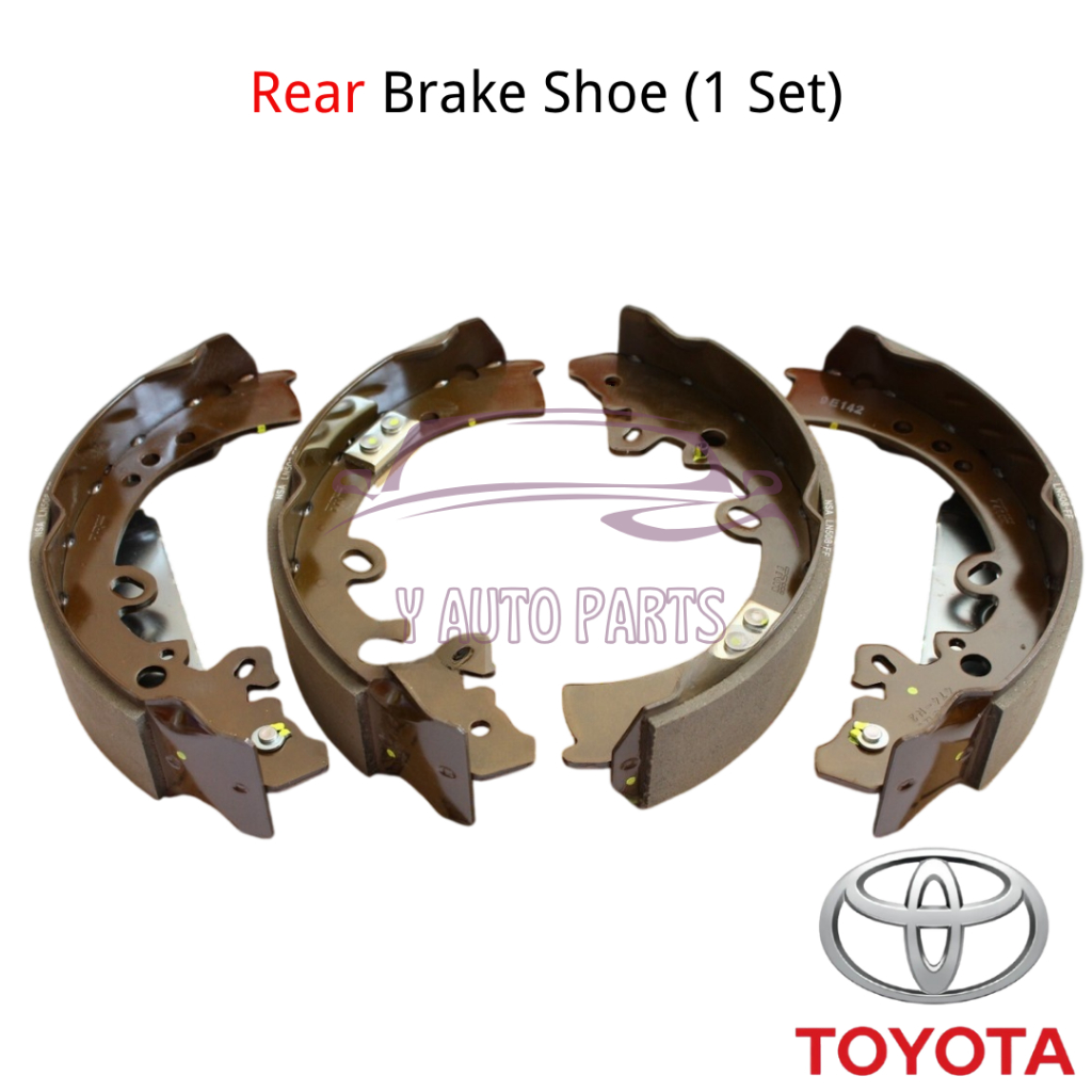 Rear Brake Drum Shoe - Toyota Hilux Vigo Revo Rocco KUN25 KUN26 GUN125 ...