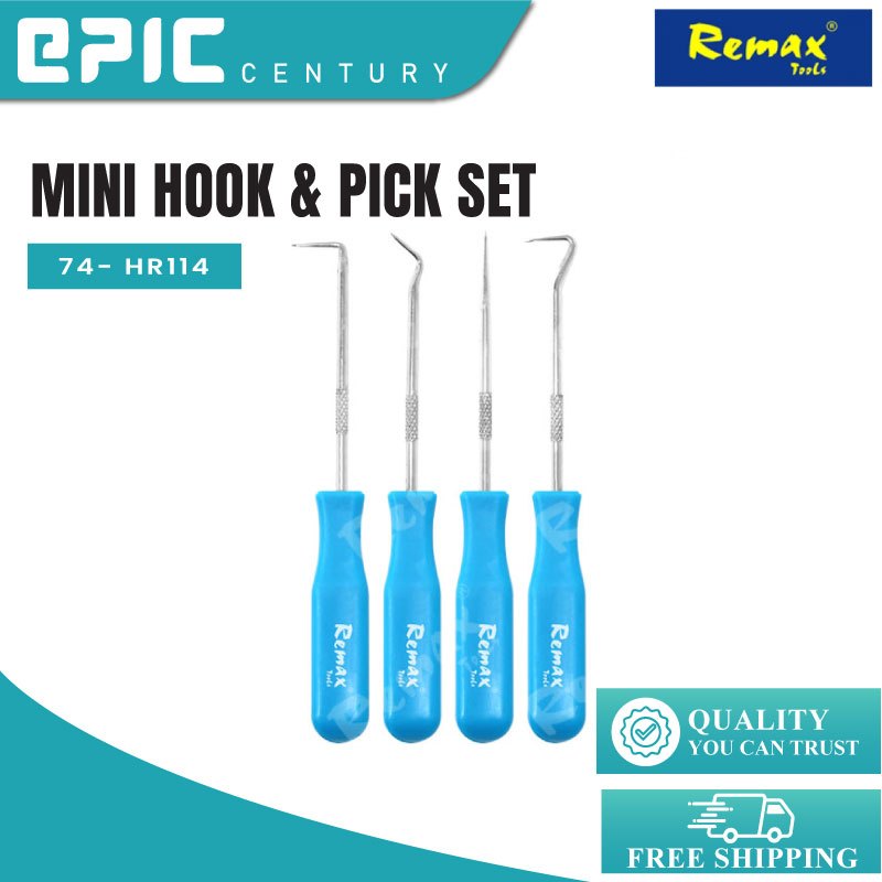 Remax Mini Hook & Pick Set 74- Hr114 | Shopee Malaysia