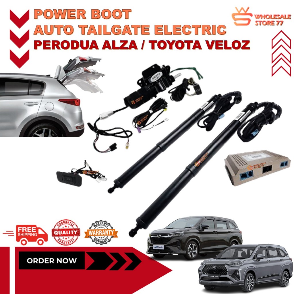 WARRANTY | Toyota Veloz Perodua Alza 2022 Plug & Play Electric Auto ...