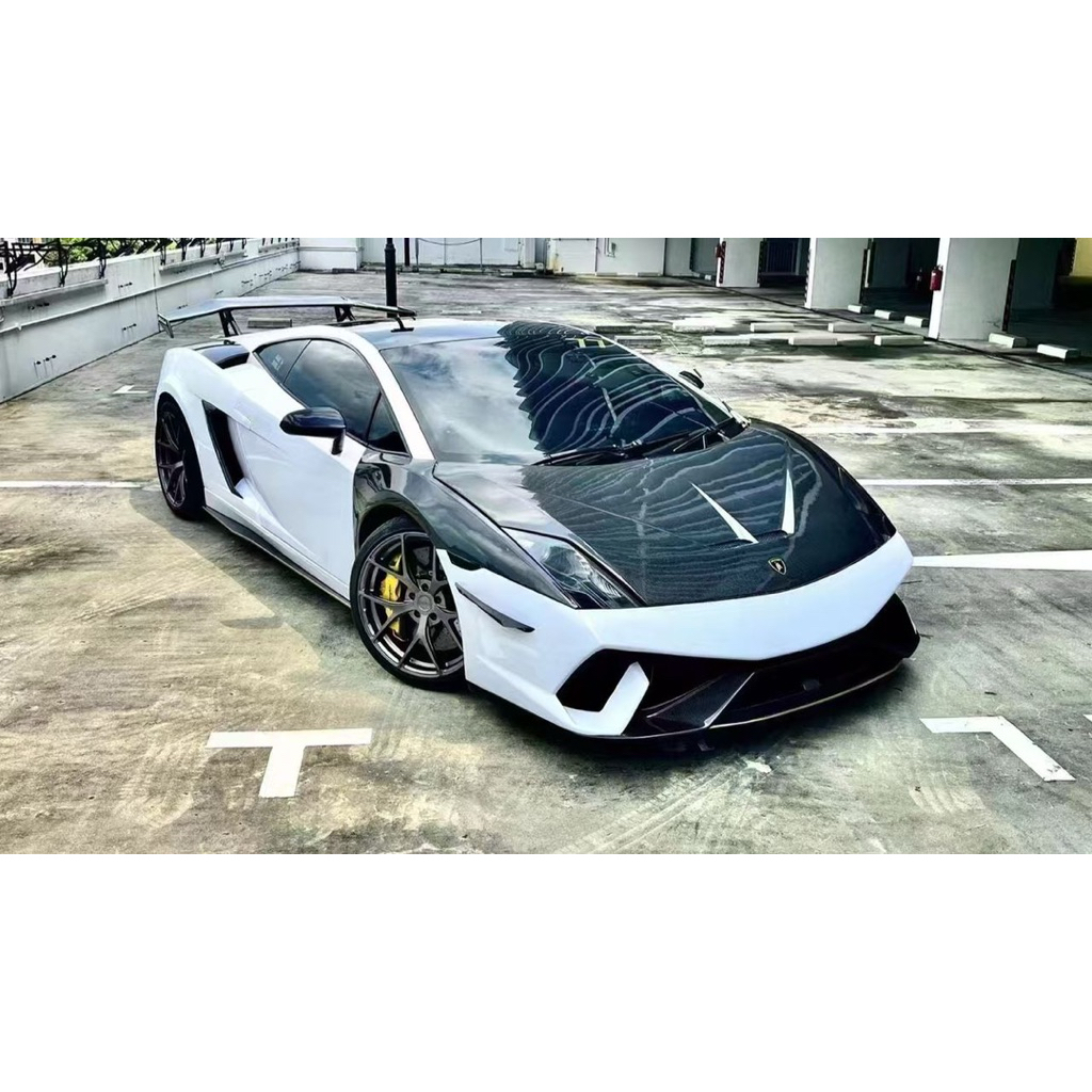 Lamborghini Gallardo LP560 LP570 convert LP610 P front bumper bodykit ...