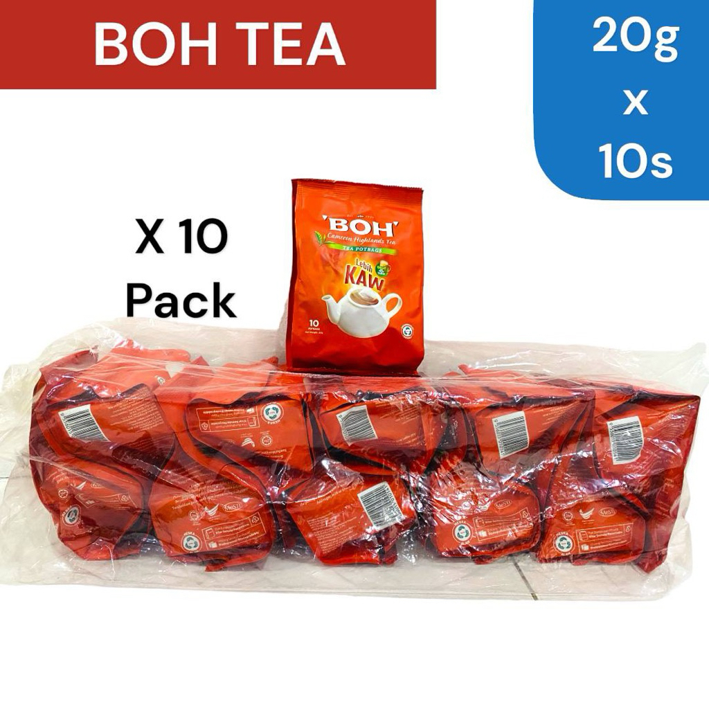 BUNDLE BOH TEH CAMERON HIGHLANDS(X10 PACKS)/BOH CAMERON HIGHLANDS TEA ...