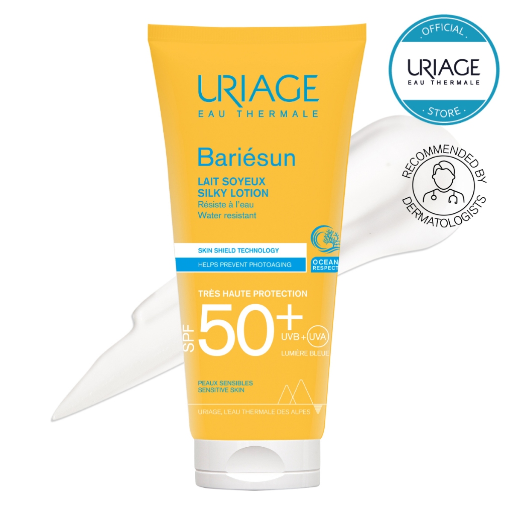 Uriage Bariesun Silky Lotion SPF50+ Sunscreen 100ml (exp: April 2026 ...