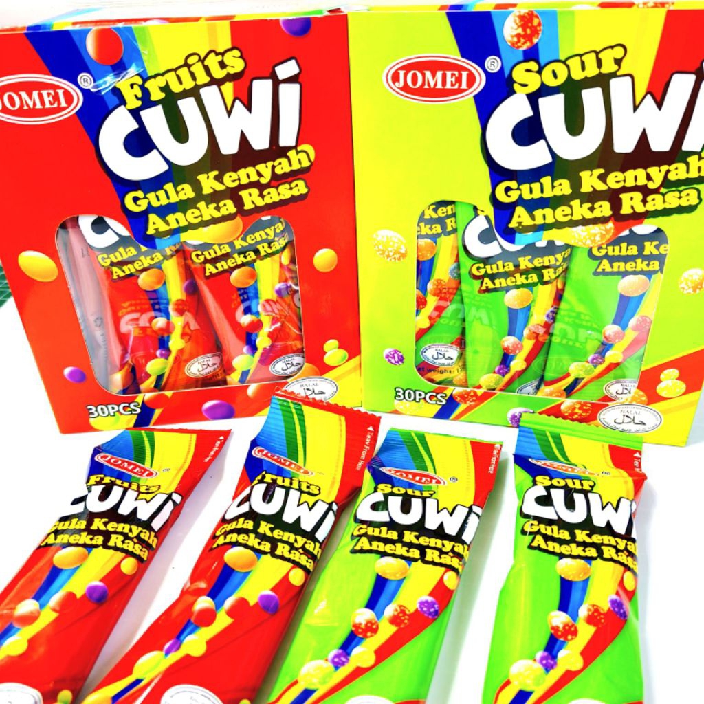 Cuwi Gula Kenyah Aneka Rasa / Cuwi Chewy Candy / Fruits / Sour (HALAL ...