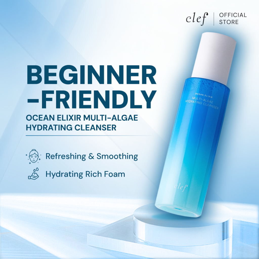 CLEF Ocean Elixir Multi-Algae Hydrating Cleanser 150ml | Deep Cleanses ...