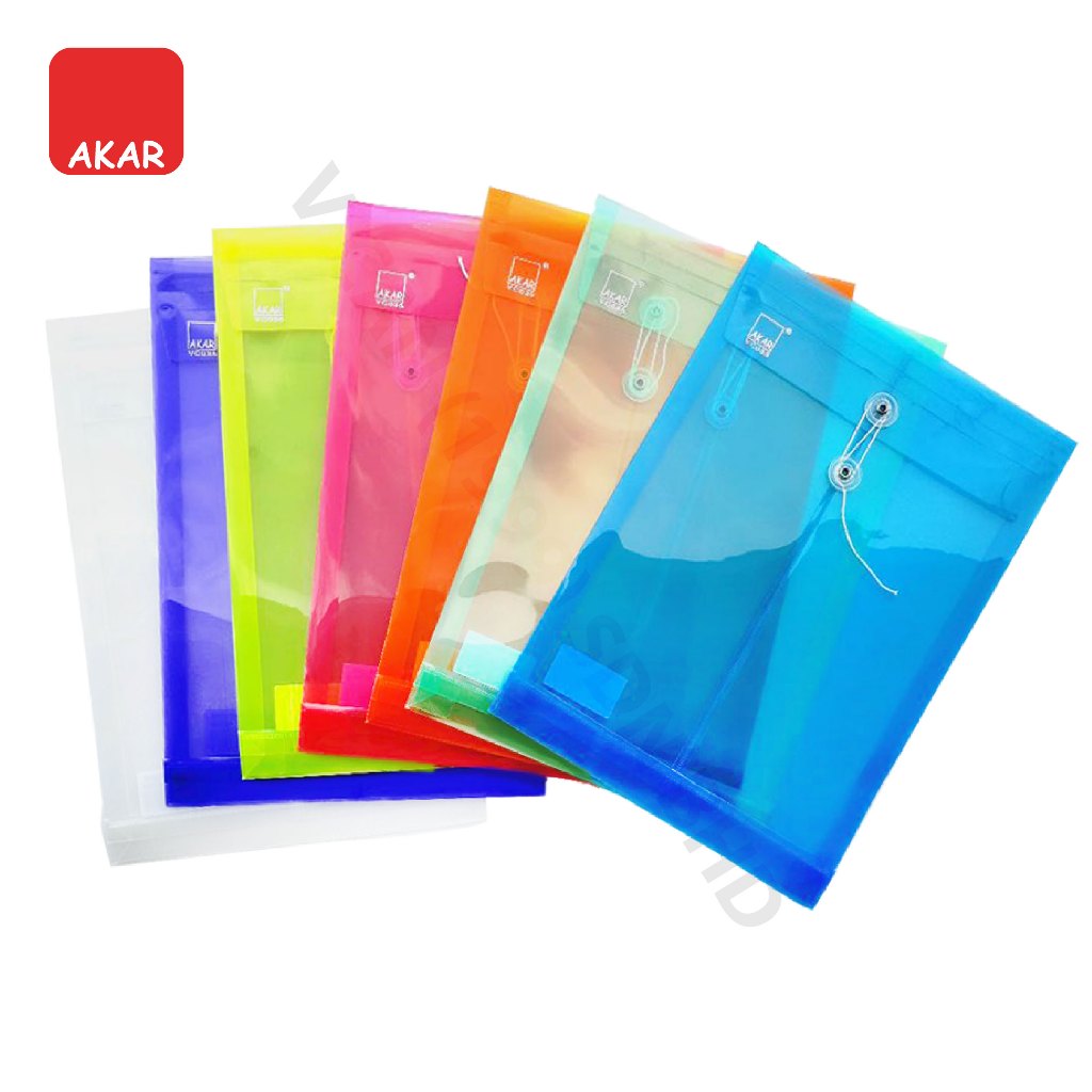 Fail Sampul Tali Saiz F4 – Plastik Lutsinar (1 pcs) | F4 Size String ...