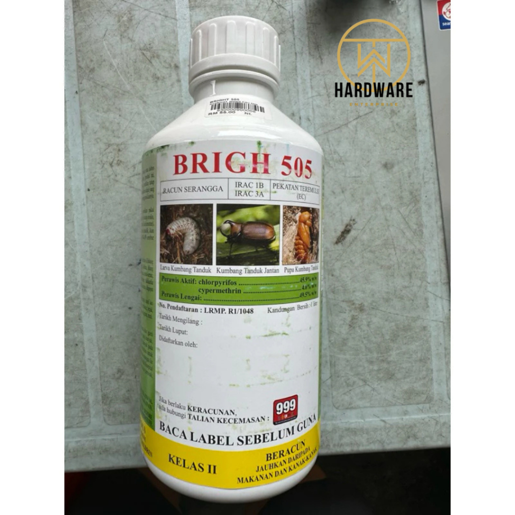 Bright 505 Racun Seranggan 505 Racun 505 Serangga Racun Ulat Pengorek ...
