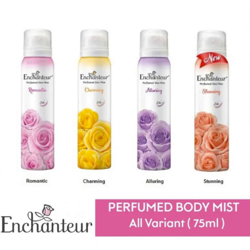 Enchanteur Body Deodorant Mist/Body Spray [75ml] | Shopee Malaysia