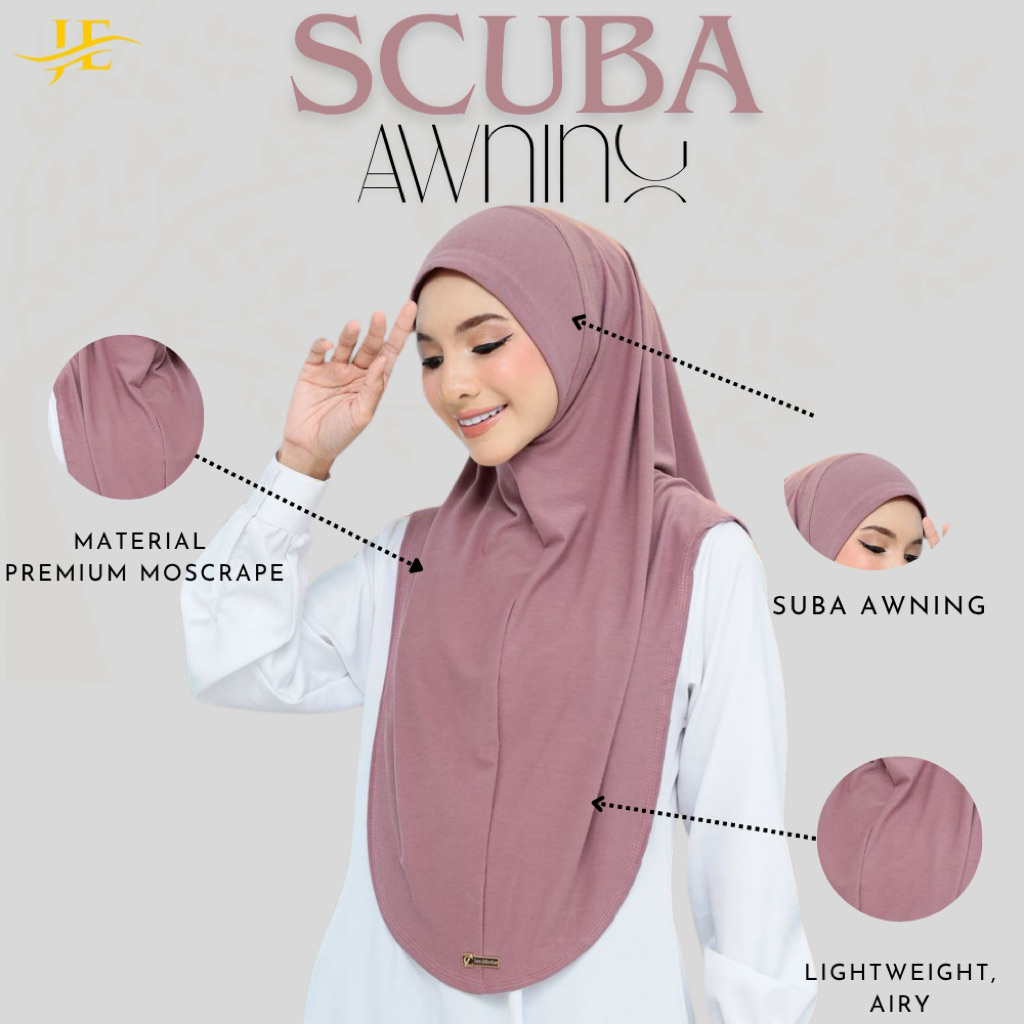 Tudung sarung Sarima Plain Scuba Awning Kain Mosscrepe | Shopee Malaysia