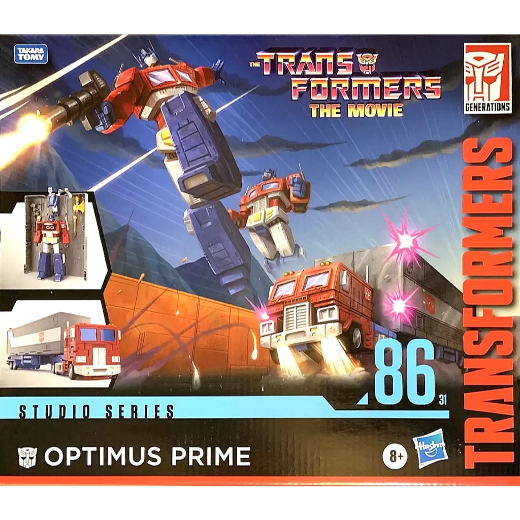 Hasbro Transformers Studio Series SS86 31 Commander Optimus Prime BIB ...