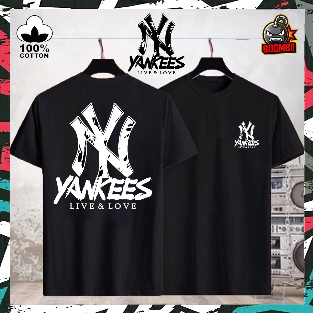 🔥100% PREMIUM COTTON🔥 NEW YORK YANKEES NY Cotton Tshirt T Shirt ...