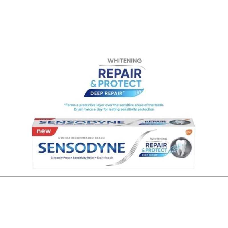 SENSODYNE Toothpaste Repair and Protect Deep Repair Lasting and Daily ...