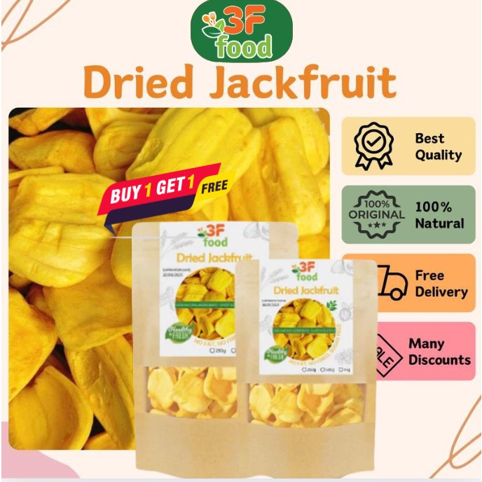 3F FOOD DRIED JACKFRUIT DRIED LANGKA CHIPS | ORGANIC JACKFRUIT CHIPS ...