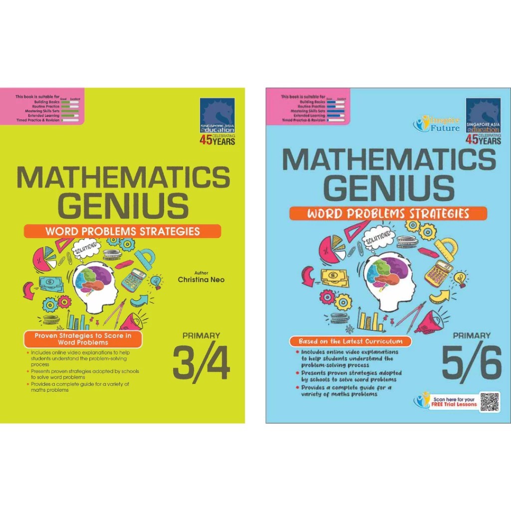 MATHEMATICS GENIUS 3 - 6 - Word Problem Strategies | Topical | Primary ...