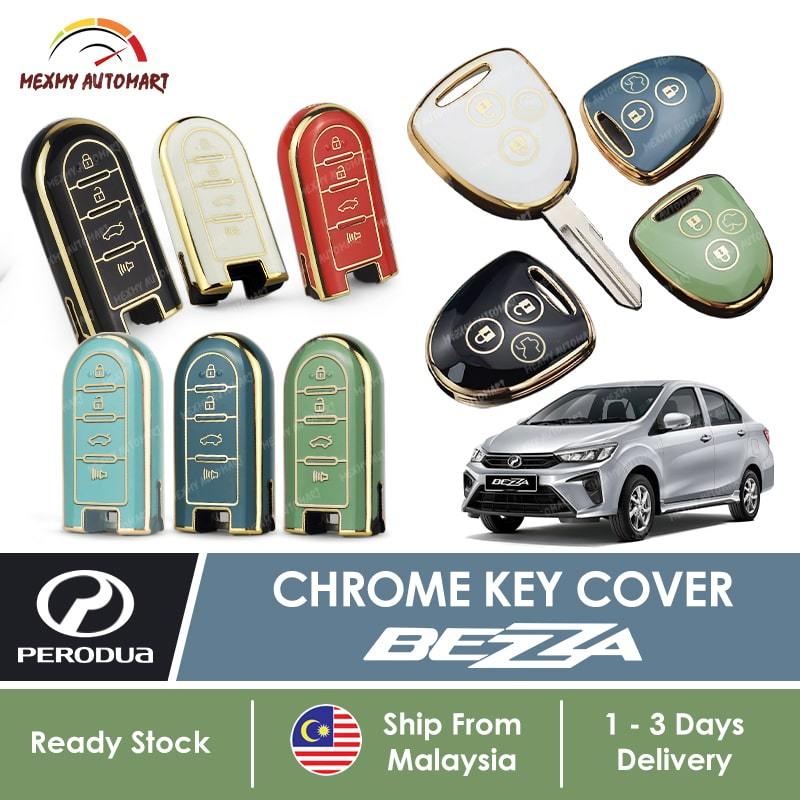 Perodua BEZZA Car Key Cover 2016 - 2025 Sarung Kunci Casing Accessories ...
