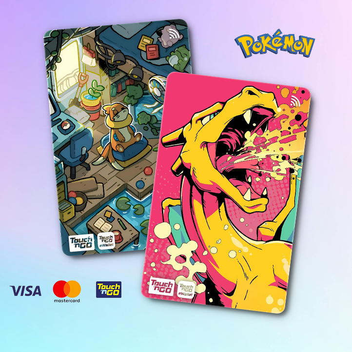POKÉMON TNG 2 - TOUCH N GO STICKER CARD / SPIDERMAN ATM CARD STICKER ...