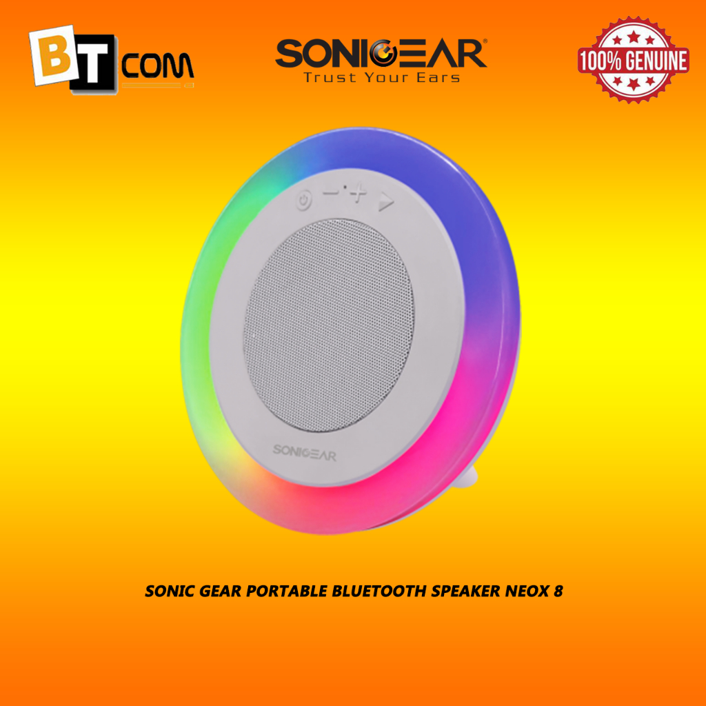 SONIC GEAR PORTABLE BLUETOOTH SPEAKER NEOX 8 | Shopee Malaysia