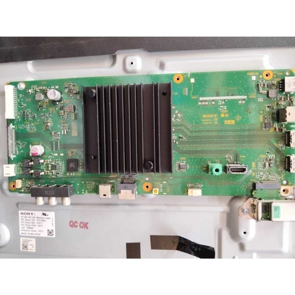 (BA069) Sony KD-49X7000E Mainboard, Tcon, Tcon Ribbon, LVDS, Sensor. TV ...