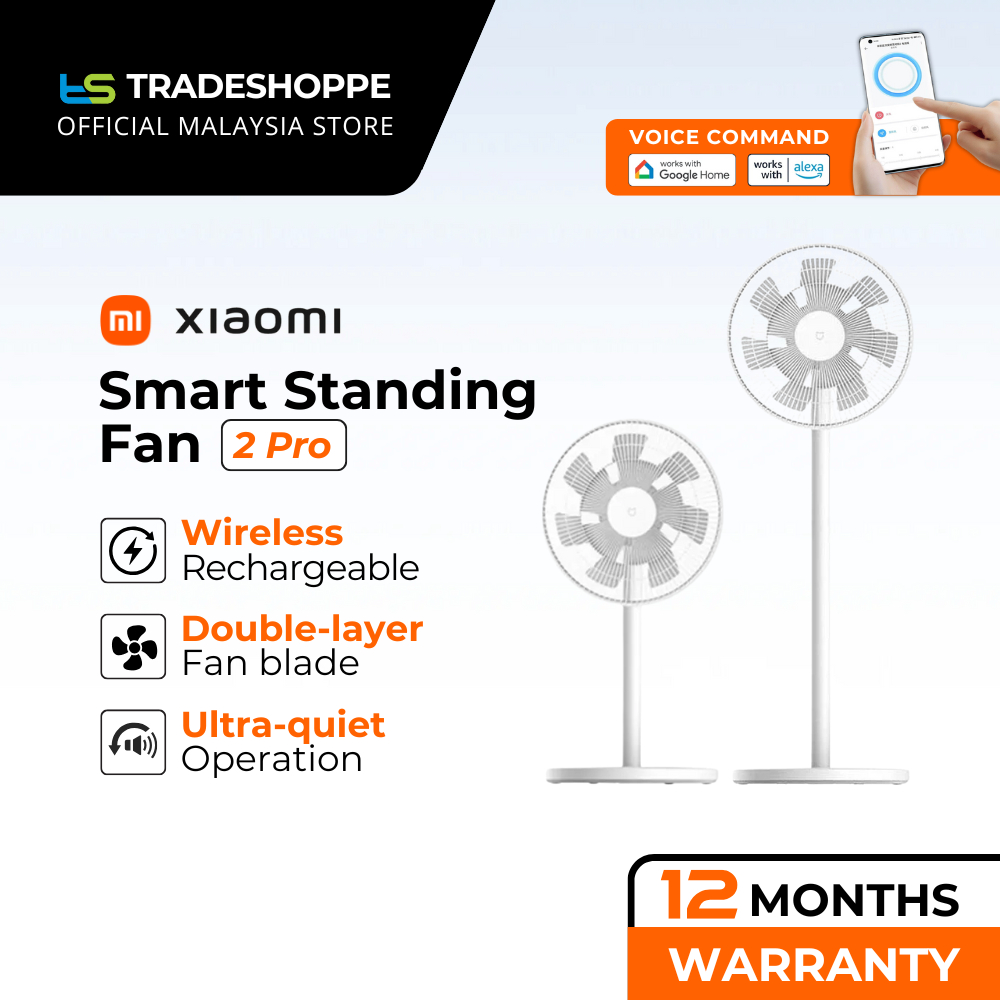 Xiaomi Smart Standing Fan 2 Pro | 2 | 2 Lite | Works with Google ...