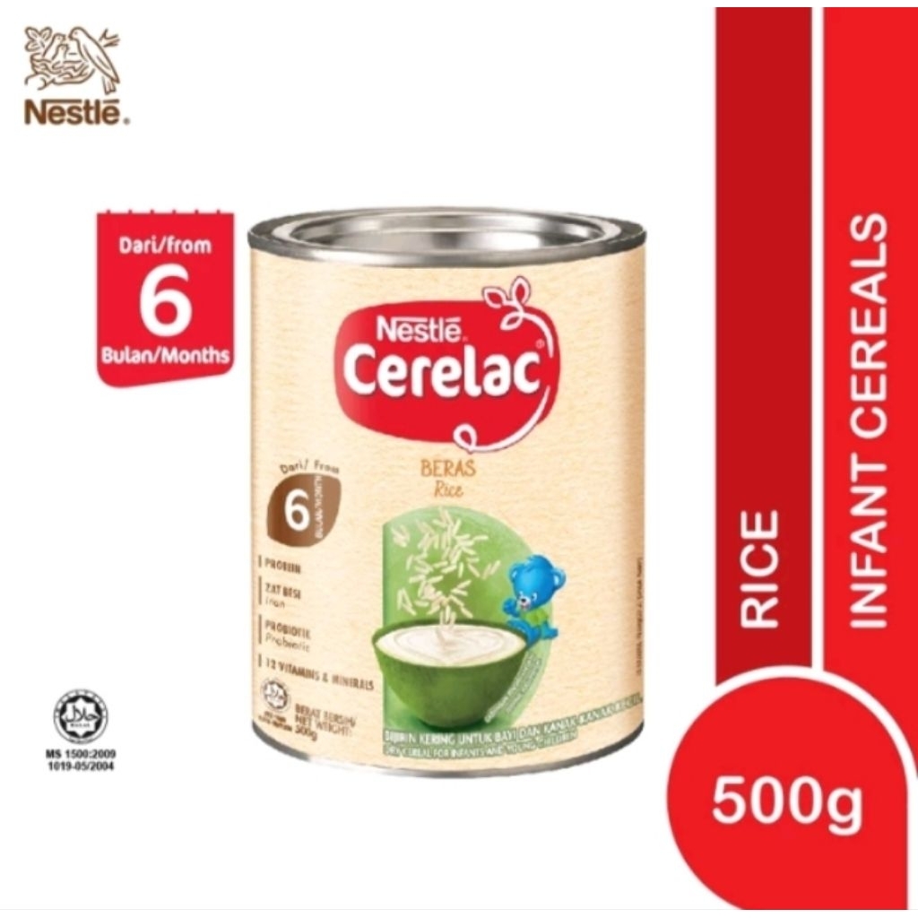NESTLE CERELAC Infant Cereals Rice (500g) | Shopee Malaysia