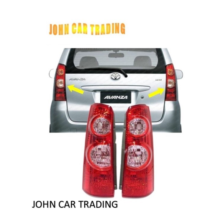 Toyota Avanza 2006 2007 2008 2009 2010 Tail Lamp Avanza Lampu Belakang ...