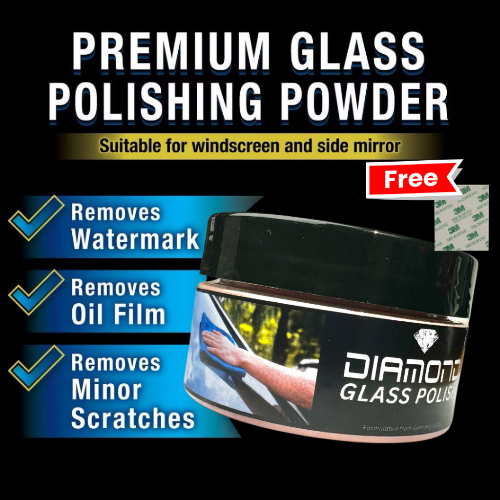 Diamond Coating【Glass Polish】Watermark remover/water spot remover Glass ...