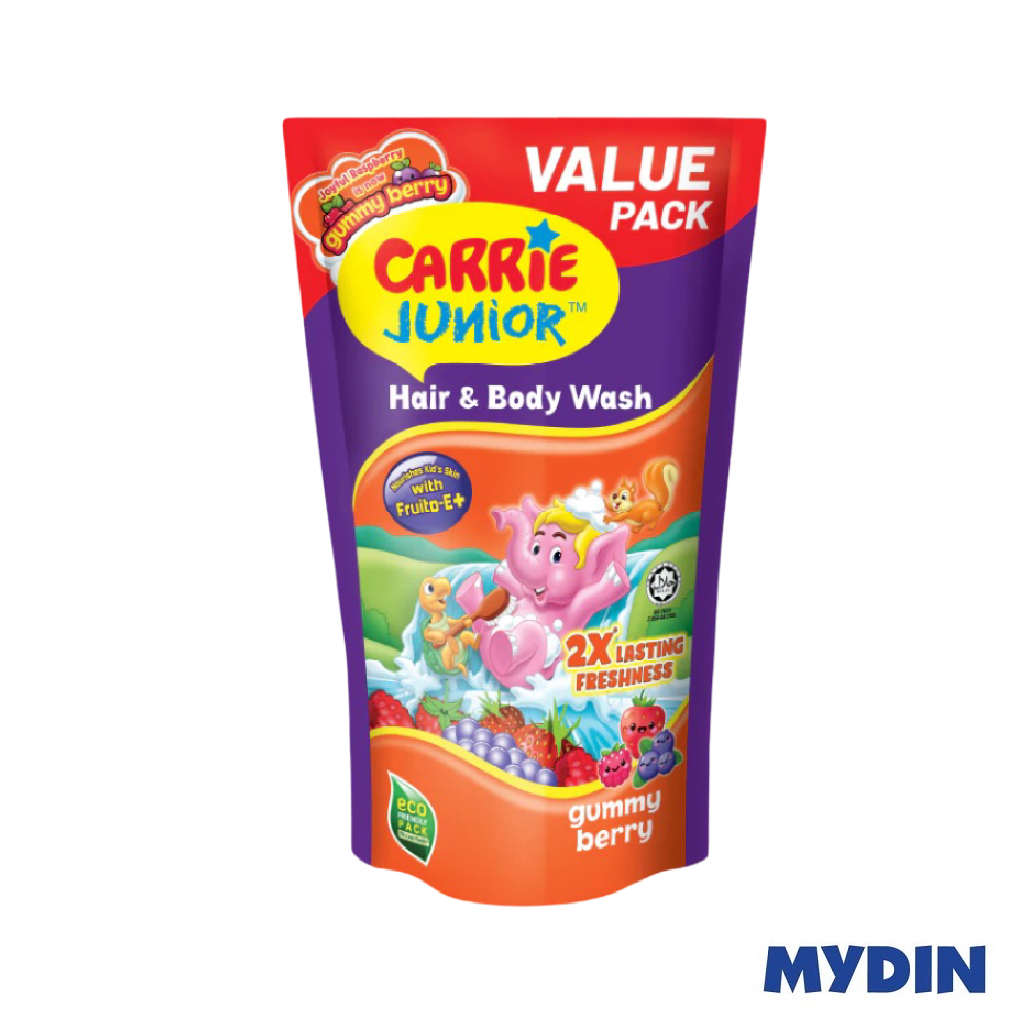 Carrie Junior Hair & Body Wash Gummy Berry (500g) | Shopee Malaysia