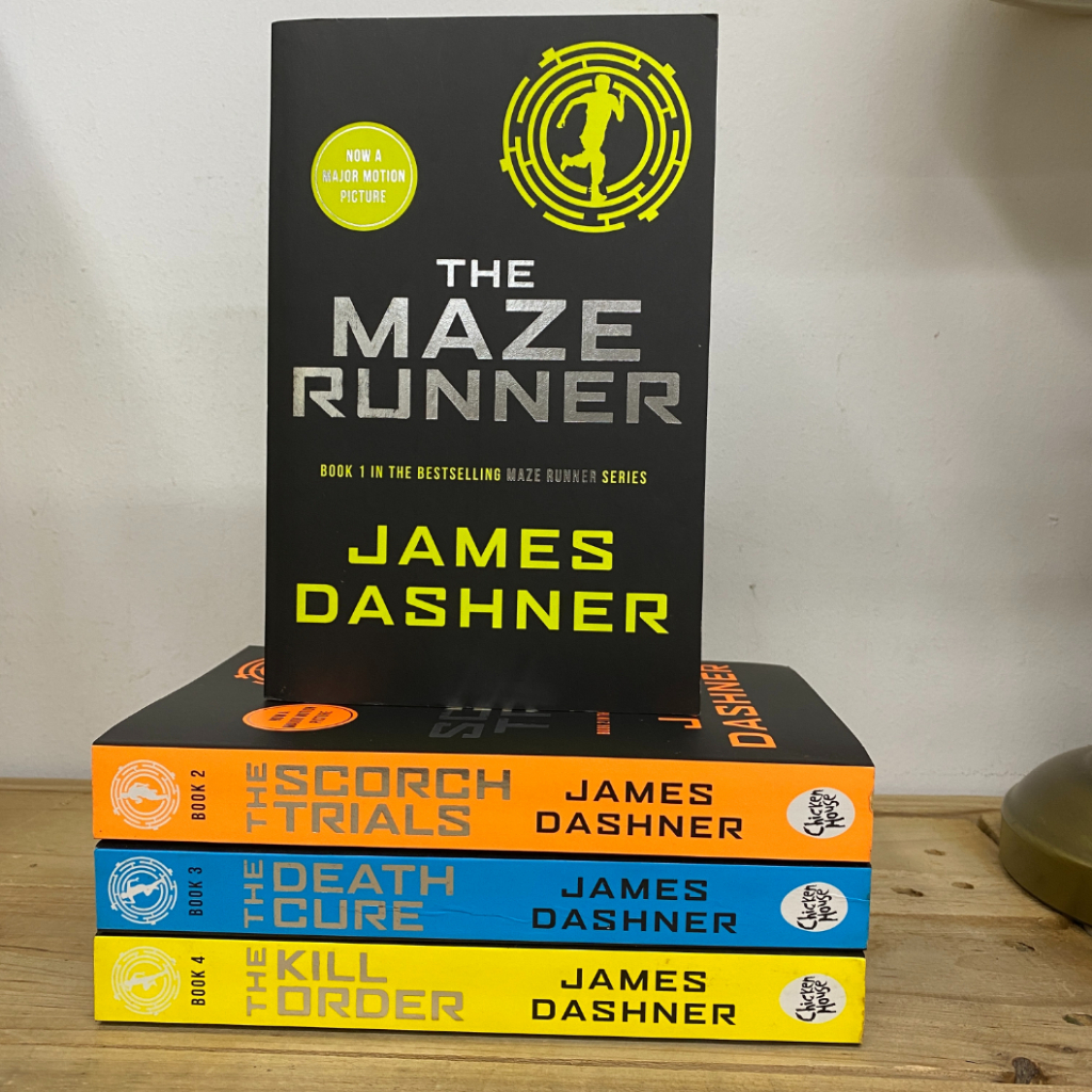 The Maze Runner Trilogy & Prequel Set (Preloved) | Shopee Malaysia