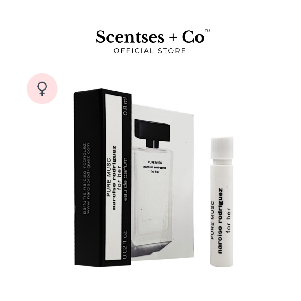 Narciso Rodriguez Pure Musc Sample 0.8mL | Original Perfume | Shopee ...