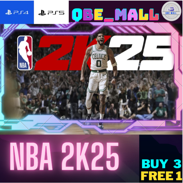 NBA 2K25 ( PS4 & PS5 ) Digital Download Permainan Digital Game | Shopee ...