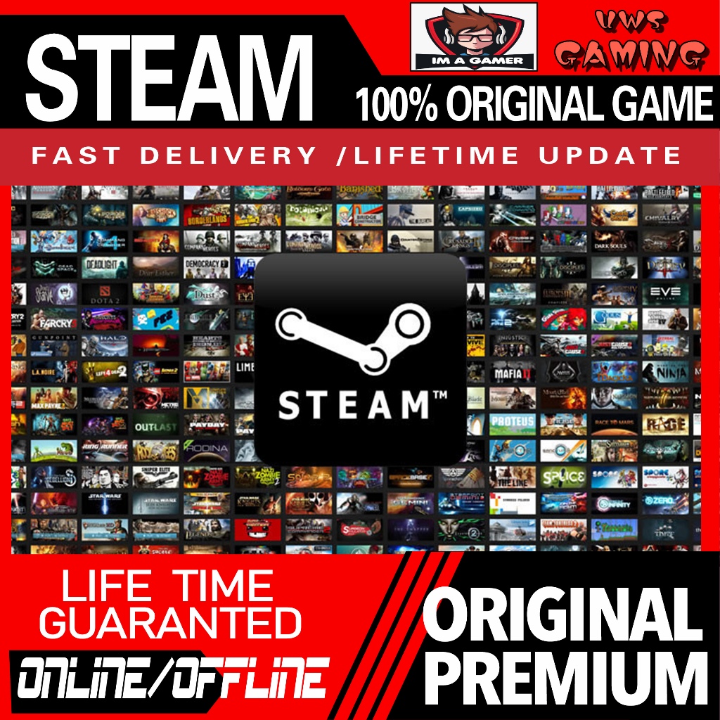 STEAM UNLOCK 50K STEAM GAME ADD OWN ACC NO LIMIT / LIFETIME | Shopee ...