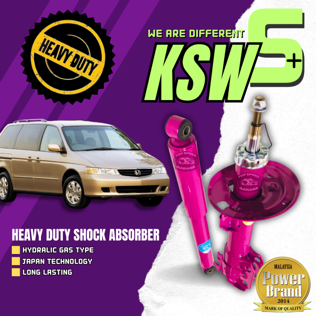 HONDA ODYSSEY RA - KSW (GAS) Shock Absorber FRONT & REAR (18Months ...