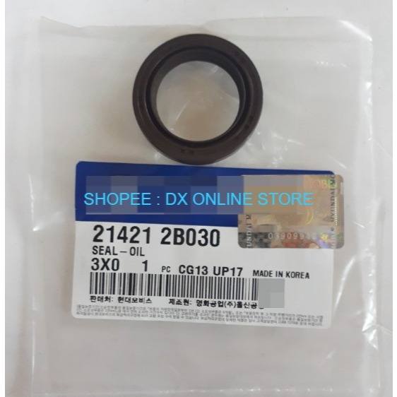 Oil Seal Timing = Hyundai Elantra MD / Veloster / Kia Rio UB / Cerato K3 / Forte #214212B030 ...