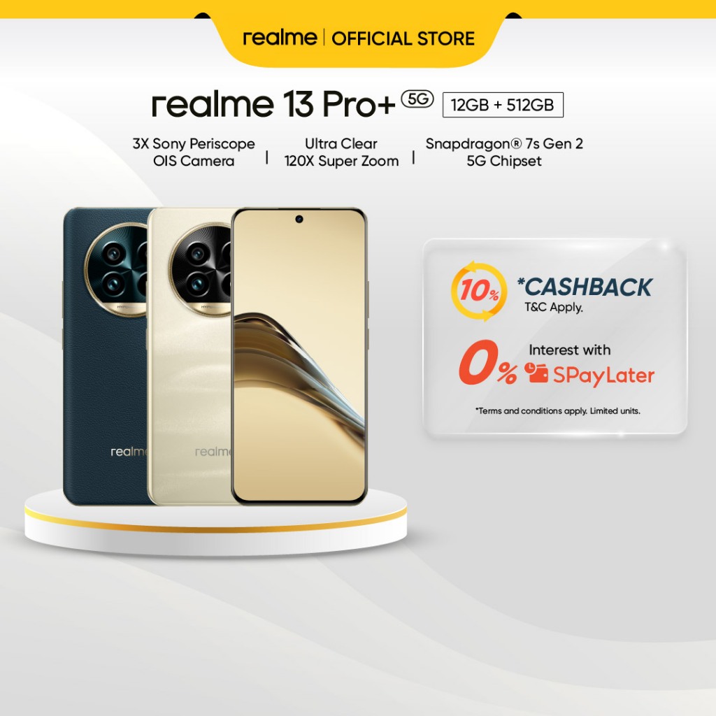 realme 13 Pro+ (12+512GB) | 3X Sony Periscope OIS Camera| Ultra Clear ...