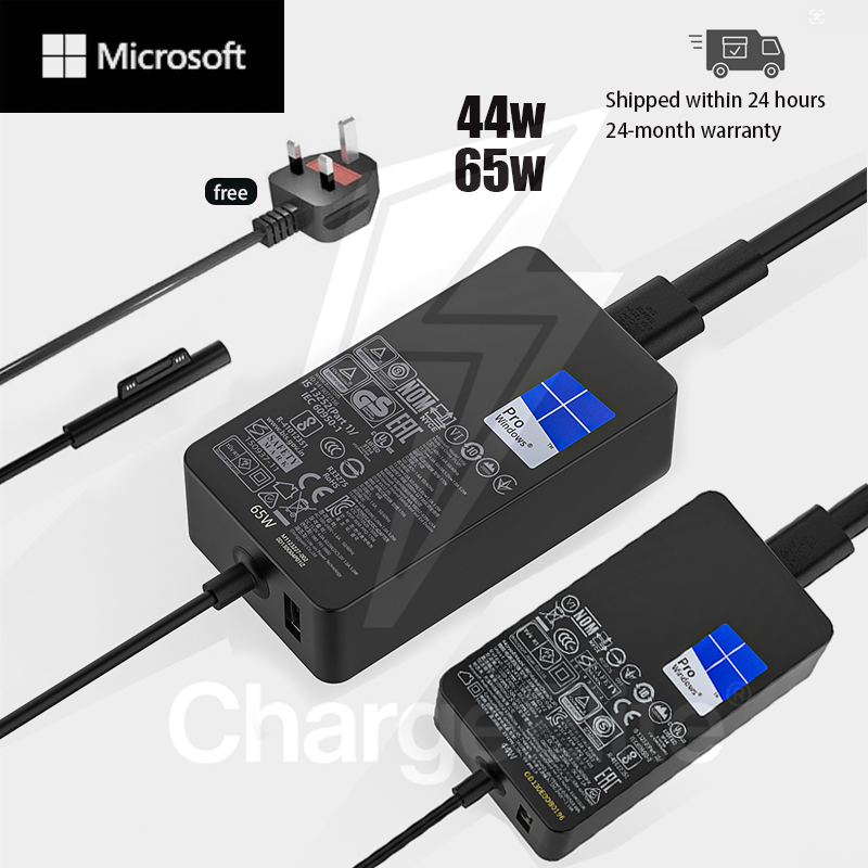 Original MICROSOFT Laptop Charger 44W/65W Magnetic for Microsoft ...