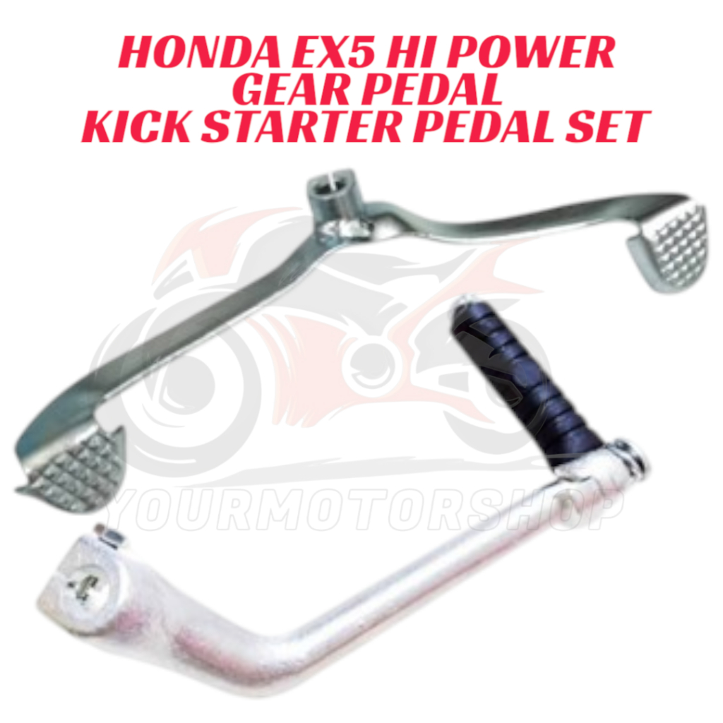 Honda EX5 Hi Power EX5 Kick Starter Pedal Gear Pedal Set Start Enkor ...