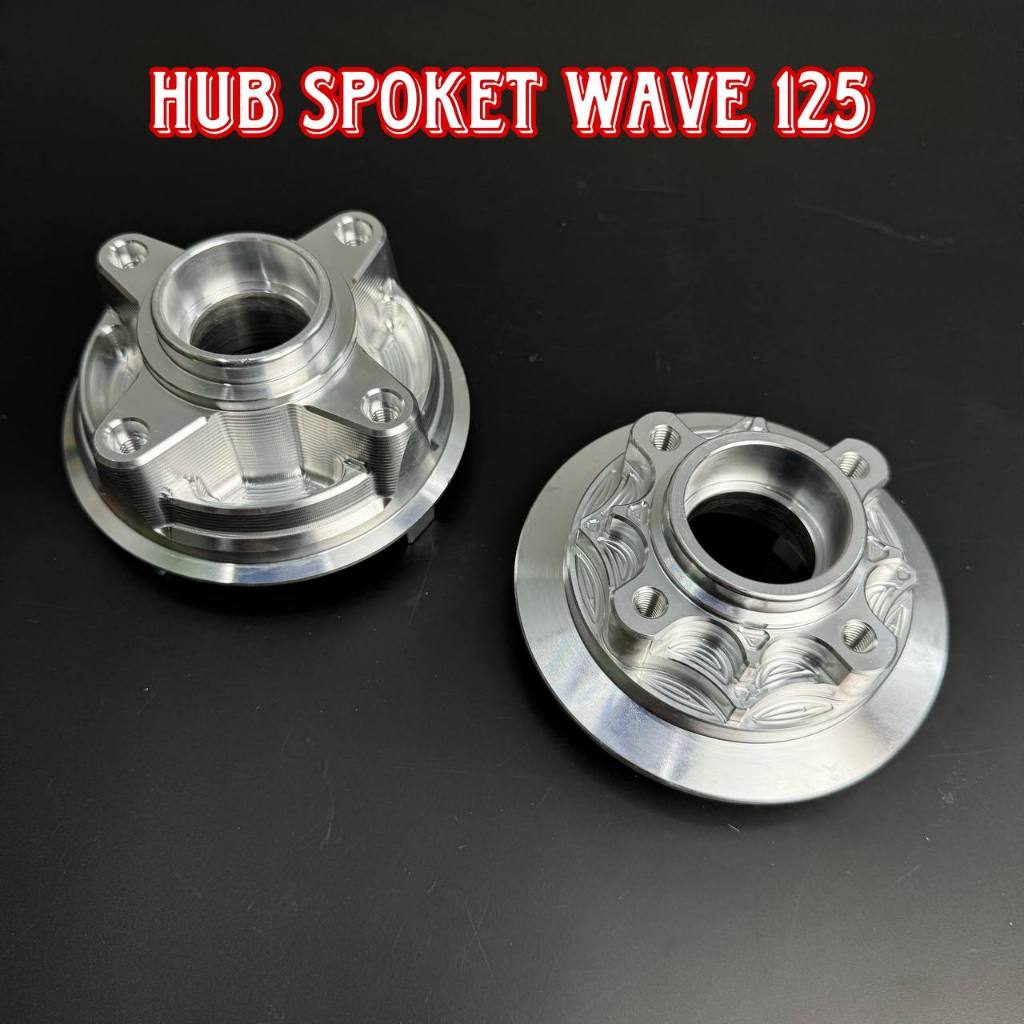 💥🇹🇭 HUB SPOKET CNC PNP WAVE 125 🇹🇭💥SESUAI UNTUK YANG PAKAI SPOKET EX5 ...