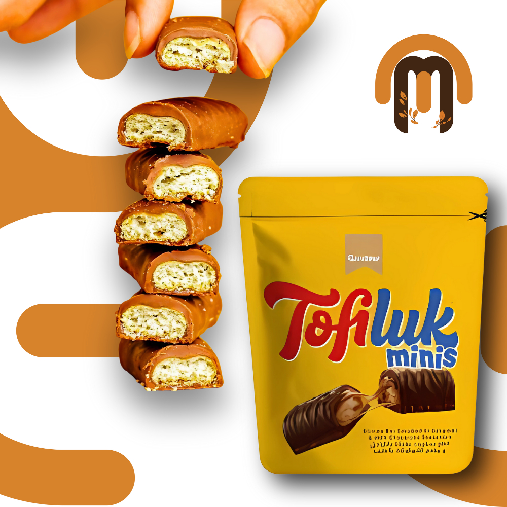 Tofiluk Mini: Caramel Crunch Chocolate (Coklat Biskut) Mini Bags, 171g ...