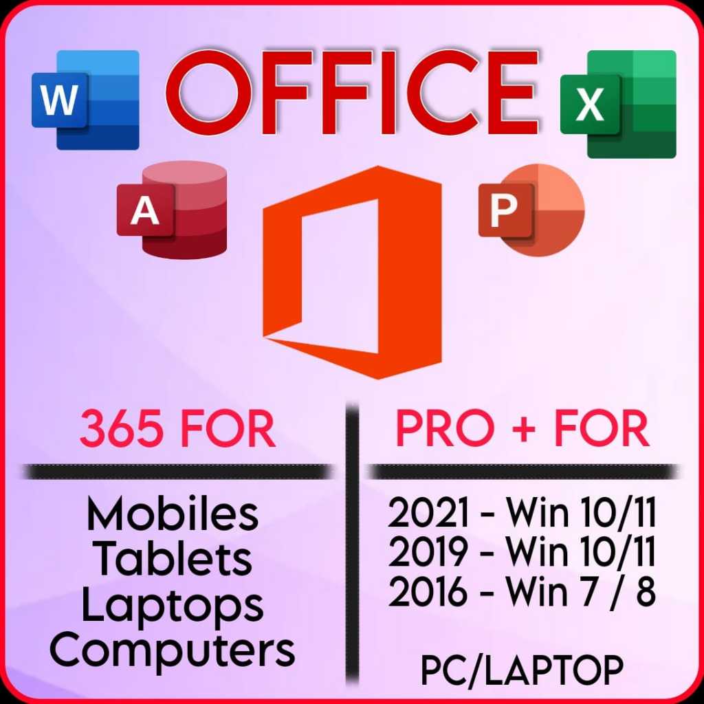 Office 2013 / 2016 / 2019 / 2021 / 365 | Shopee Malaysia