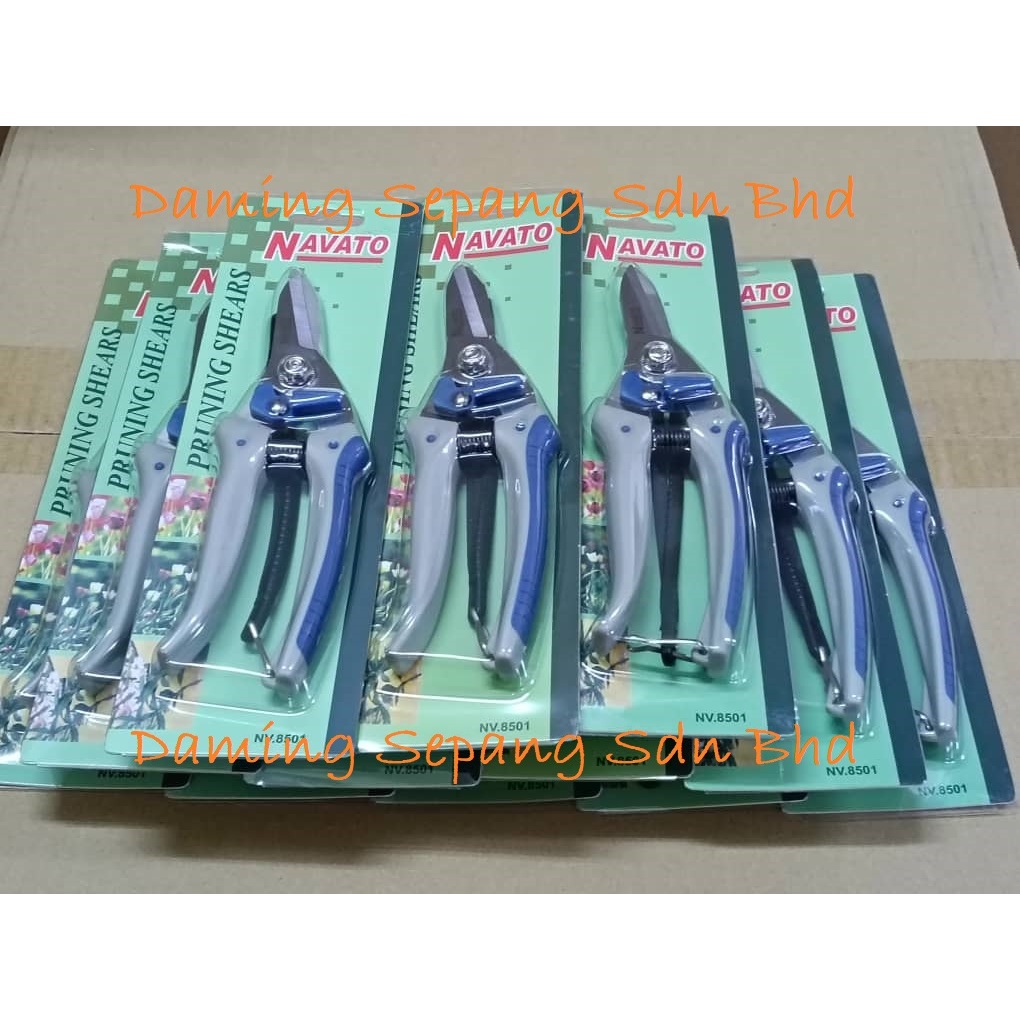 Navato Pruning Shear Cutter 8Inch NV.8501 Stainless Steel 304 Gardening ...
