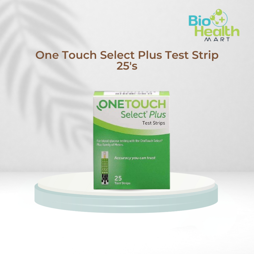 One Touch Select Plus Test Strip 25's | Shopee Malaysia