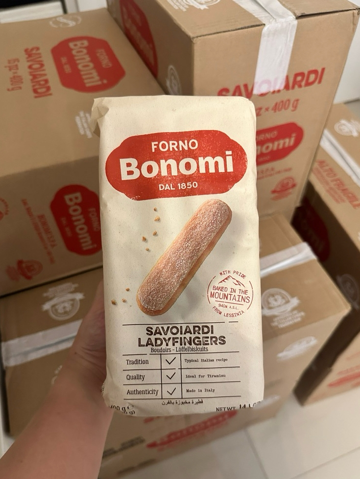 READY STOCK | Forno Bonomi Lady Finger Biscuits Savoiardi Ladyfingers ...