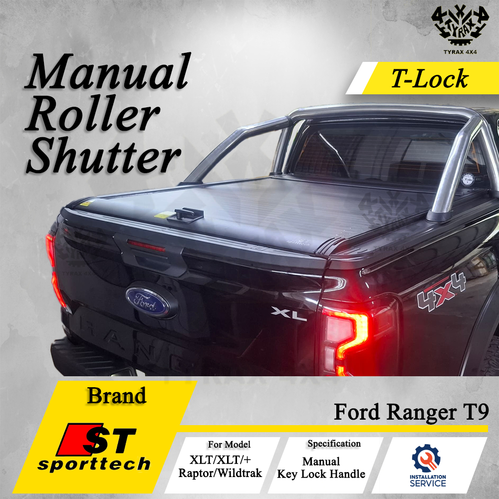 Ford Ranger T9 Roller Shutter XL XLT XLT Plus Ranger Manual Roller ...