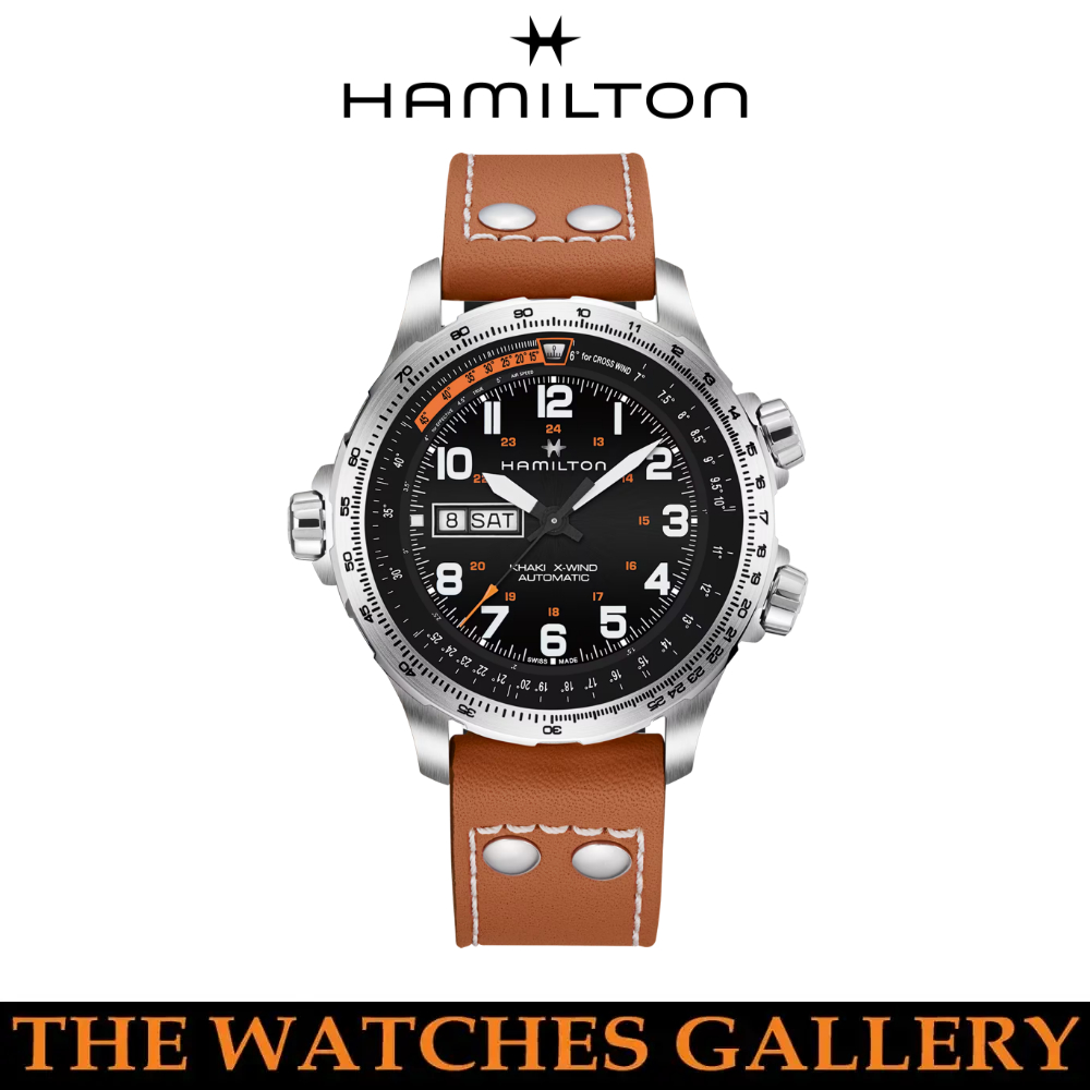Hamilton Khaki Aviation X-Wind Day Date Auto Automatic | 45mm ...
