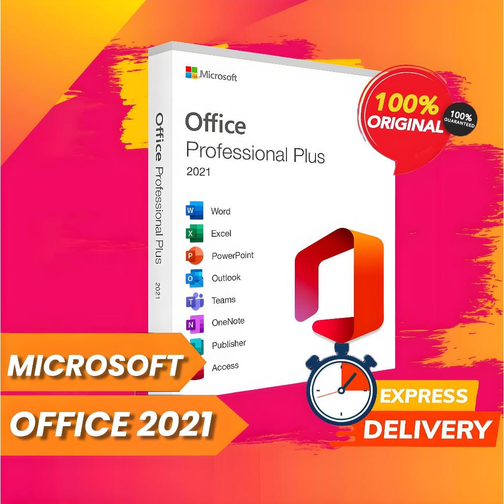 AUTHENTIC Windows 11/10 & Microsoft Office 365 2024 2021 2019 2016 | Shopee Malaysia